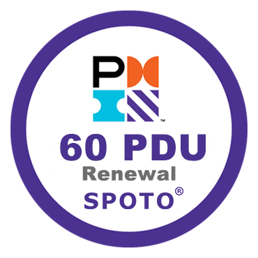 60 PDUs for Your PMP Certification Renewal | SPOTO
